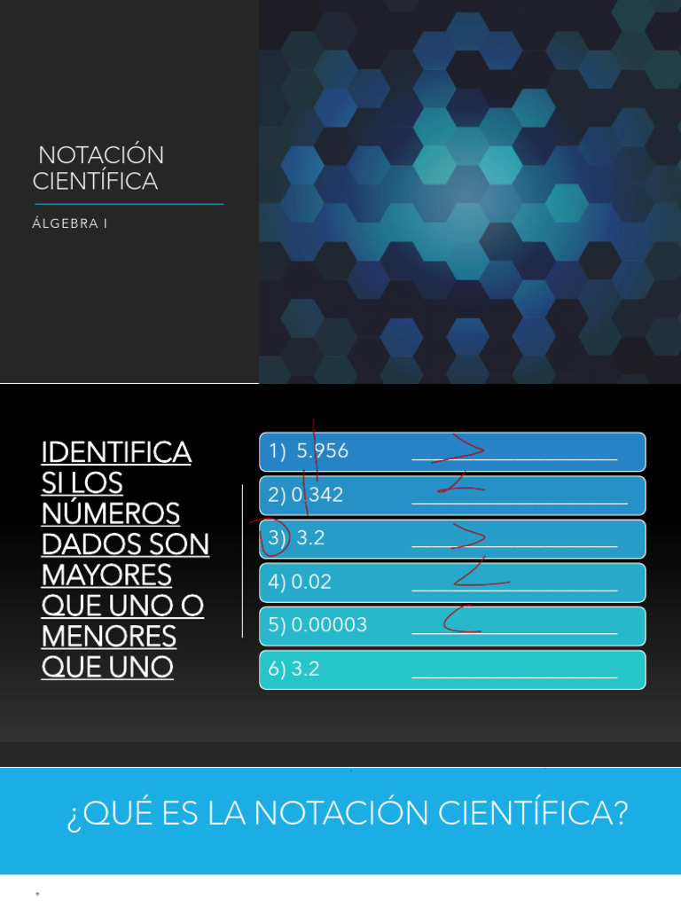Operaciones Con Números Expresados en Notación Científica | PDF