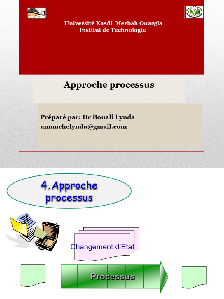 Approche Processus en Gestion d'Entreprise | PDF | Business