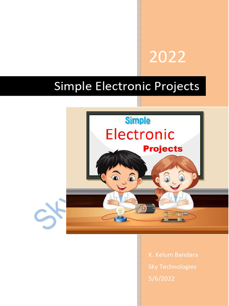 Simple Electronic Projects Guide | PDF | Computer Engineering | Electronic Engineering