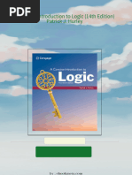 LOGIC CHAPTER 5 - Lecture Note | PDF | Fallacy | Argument
