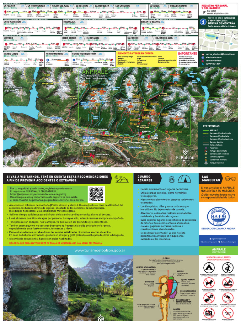El Bolson MAPA MONTAÑA Mapa 2021 Web PDF | PDF