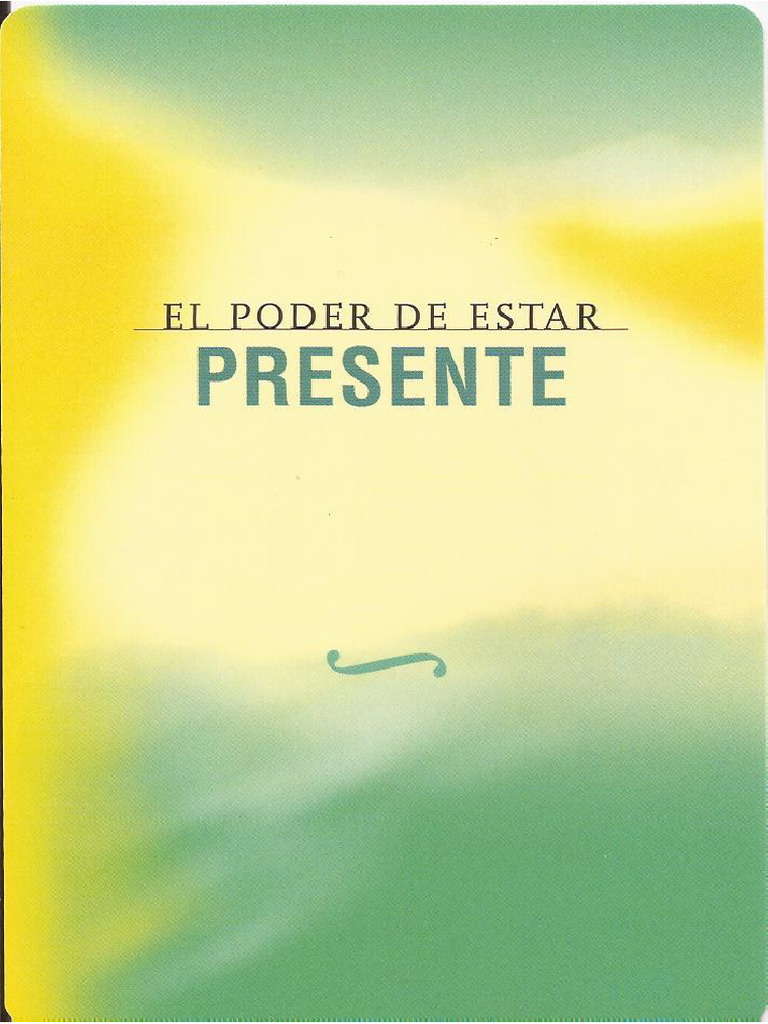 El poder de estar presente cartas Copy | PDF
