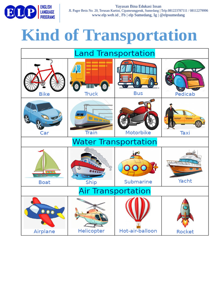 Transportation Classification Guide | PDF