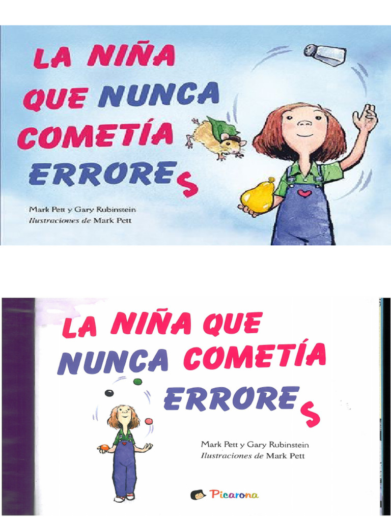 Cuento - Beatriz, La Niña Que Nunca Cometía Errores | PDF