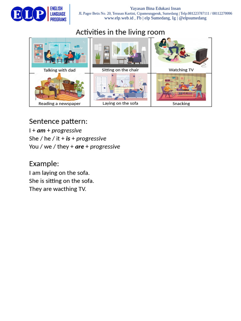 Activities in the living room | PDF | Interior Design | Home