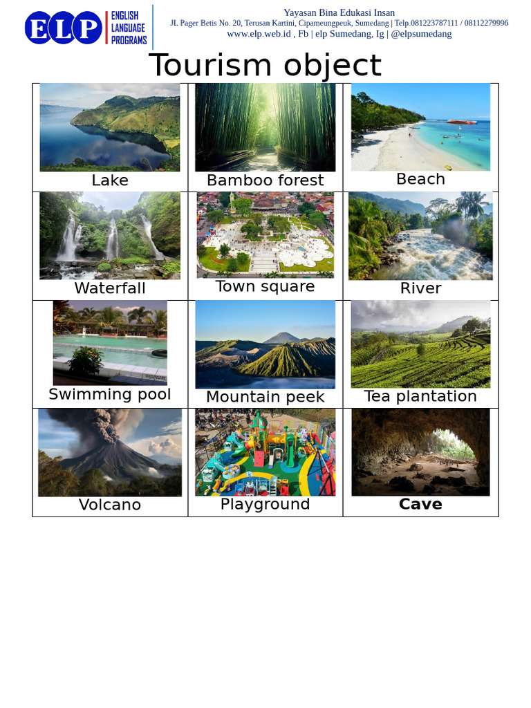 Tourism Objects Flyer 2 | PDF