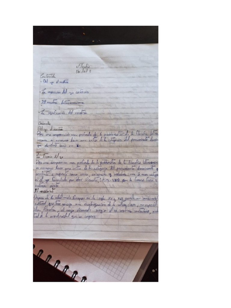 Cuaderno de Filosofia (Arana) | PDF