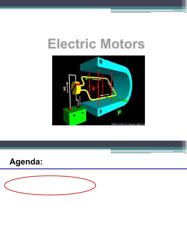 Electrical motors | PDF | Electric Motor | Electromagnetism