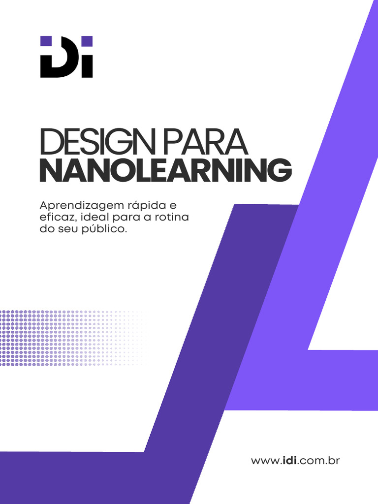 E-Book Design para Nanolearning | PDF | Aprendizado | Computação em nuvem
