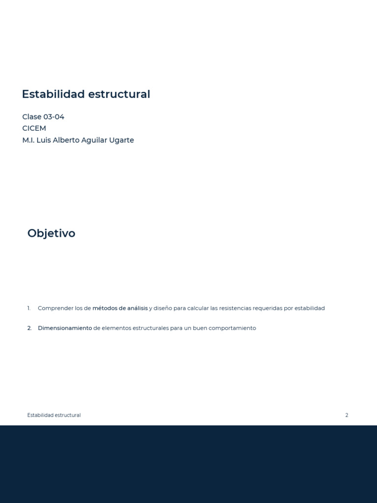 Análisis de Estabilidad Estructural NTC 2023 | PDF | Rigidez | Análisis ...