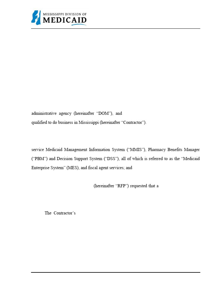 Appendix A Contract Template | PDF | Assignment (Law) | Service Level ...