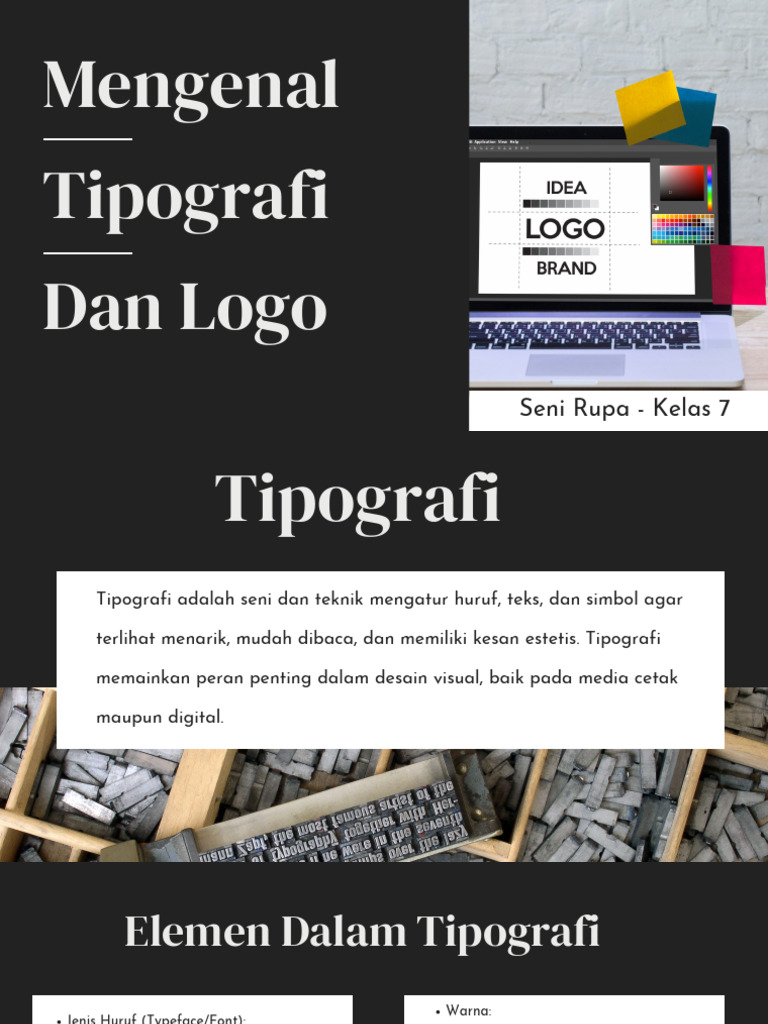 Tipografi & Logo: Seni dan Fungsi | PDF