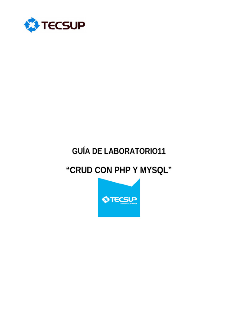 Lab Oratorio 11 | PDF | Mi sql | Php