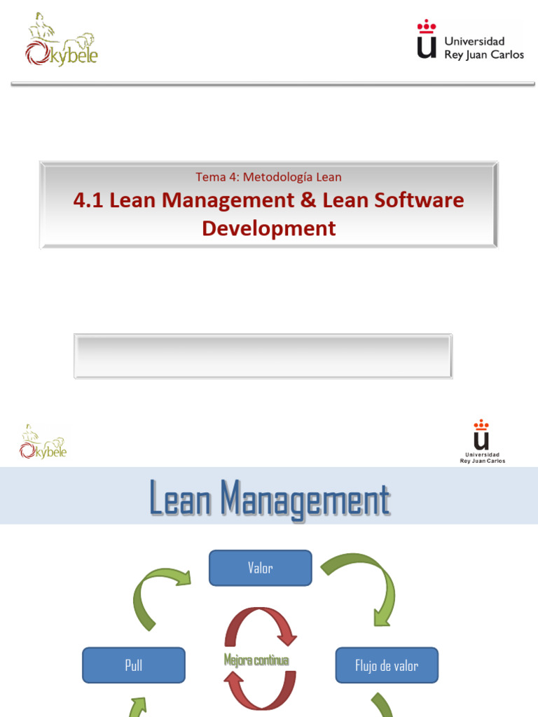 [isw] 4 1 Lean Management Lean Software Development Pdf Lean