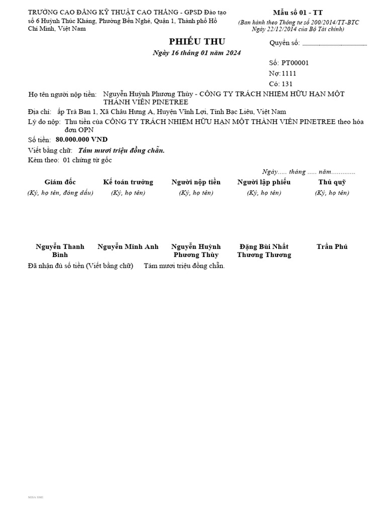 01_TT_Phieu_thu01(NV4) | PDF