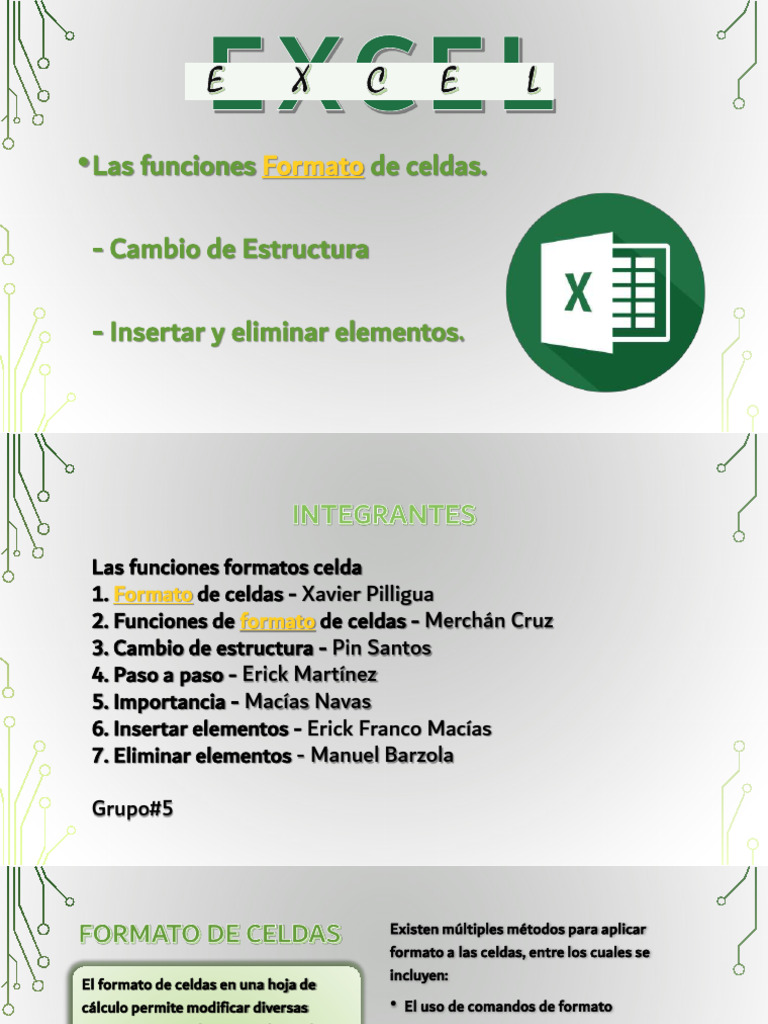 EXCEL (1) (1) | PDF | Microsoft Excel | Contraseña