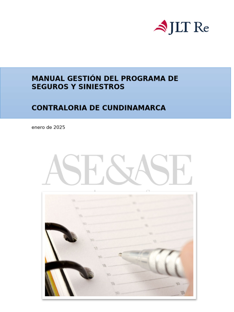 Manual Ase&Ase y FDL Suba | PDF | Póliza de seguros | Seguro