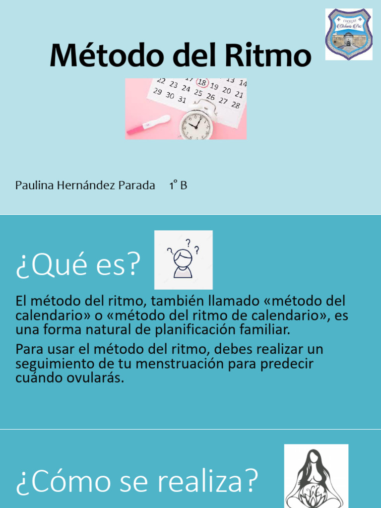 Método del Ritmo en Planificación Familiar | PDF