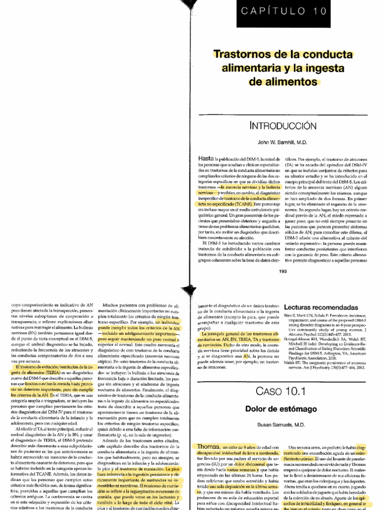 Barnhill - DSM-5 Casos Cli769nicos | PDF