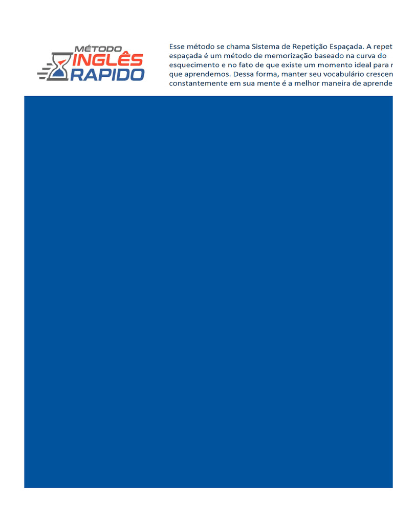 Vocabulario Pessoal SRSX | PDF
