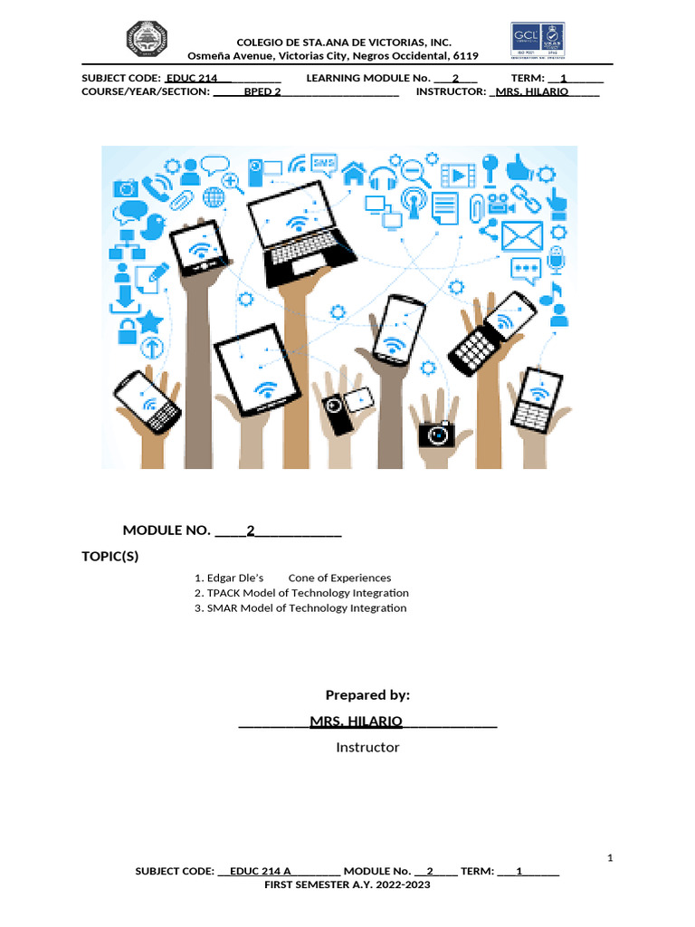 module-2 | PDF | Pedagogy | Teachers