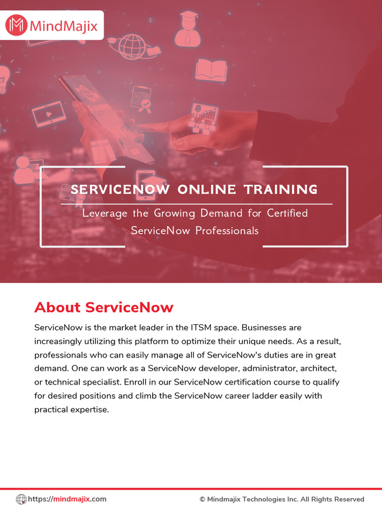 ServiceNow Course Content - MindMajix | PDF | Computing | Software