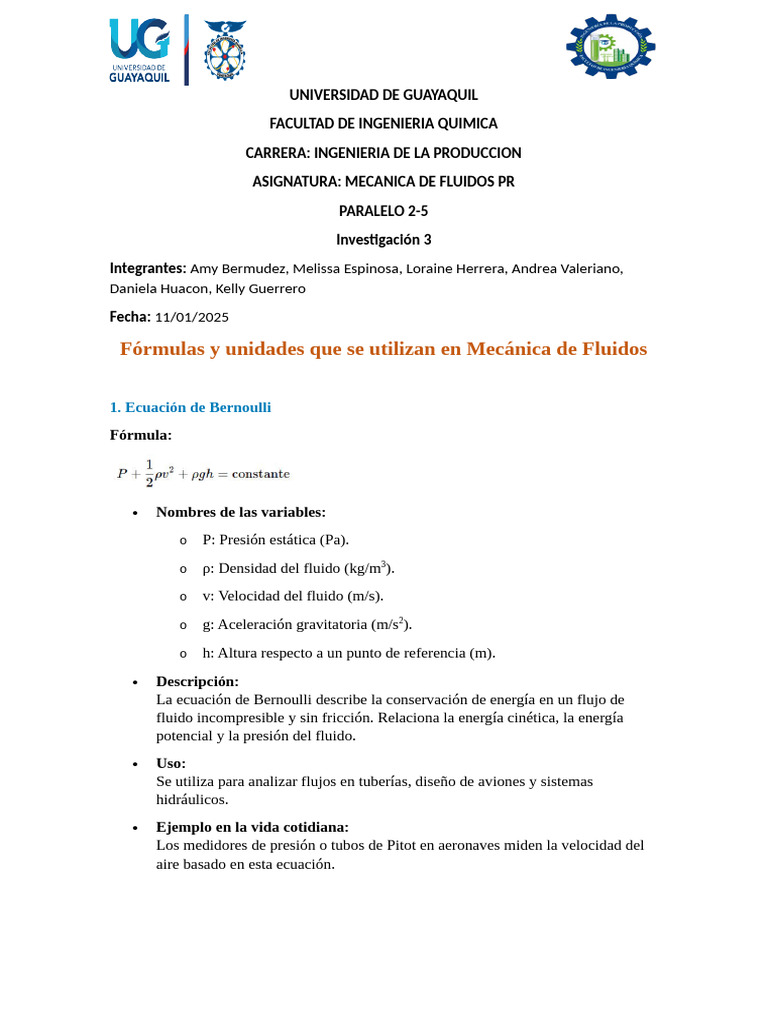 INVESTIGACIÓN MECANICA PR | PDF | Mecánica de fluidos | Gases