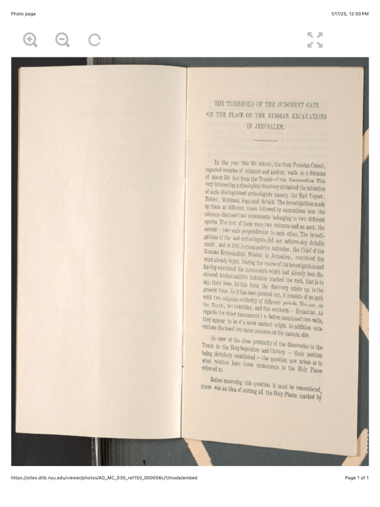 The Threshold of the Judgement Gate on the Place of the Russian ...