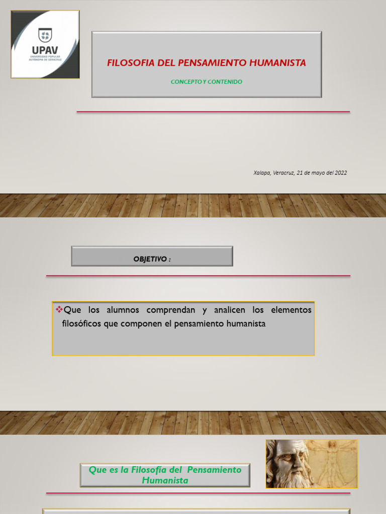 FILOSOFÍA PENSAMIENTO HUMANISTA | PDF | Humanismo | Pensamiento