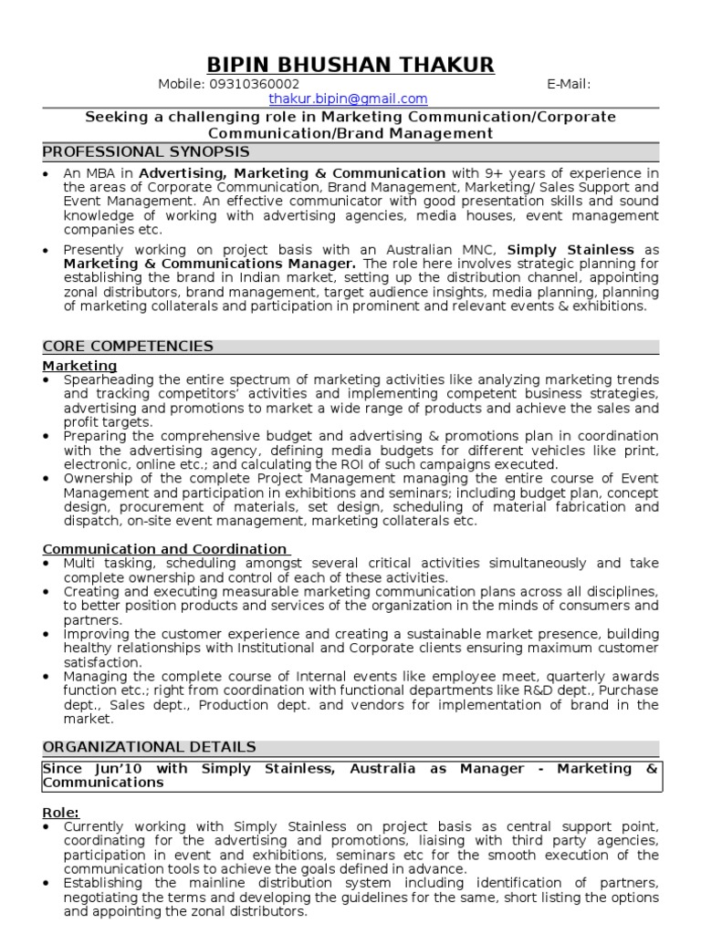 How To Make Your Resumae | PDF | Target Audience | Marketing