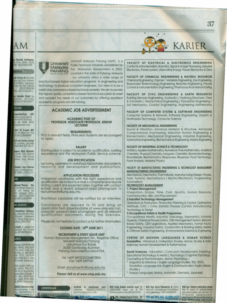 Iklan Kompas | PDF | Engineering | Occupational Safety And Health