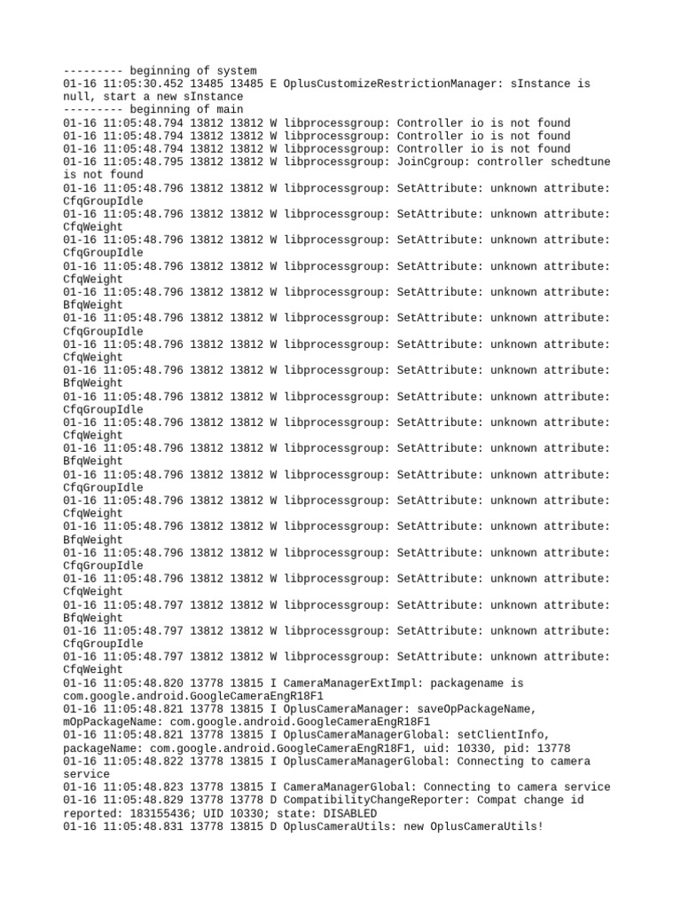 Logcat 1736996748762 | PDF | Computing | Software
