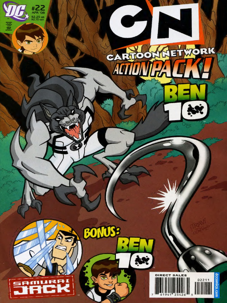 Cartoon Network Action Pack 022 | PDF | Batman | Comics Publications