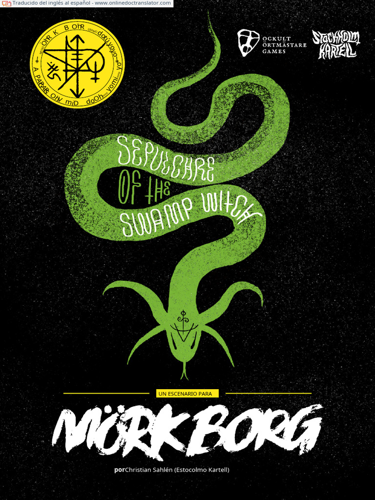 Mörk Borg: Culto del Pantano | PDF | Arco y flecha | Serpiente