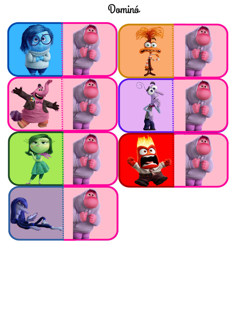 Jogos Com o TemaDIVERTIDAMENTE (@prof - Lary.s2) - 7-7 | PDF