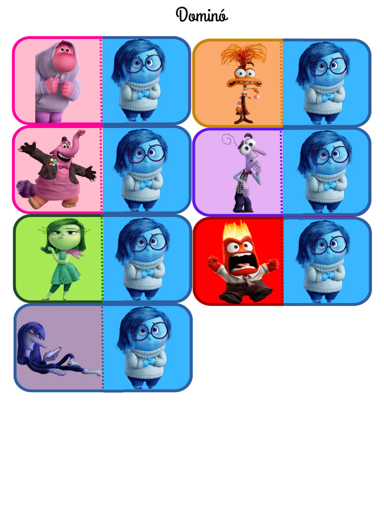 Jogos Com o TemaDIVERTIDAMENTE (@prof - Lary.s2) - 5-5 | PDF