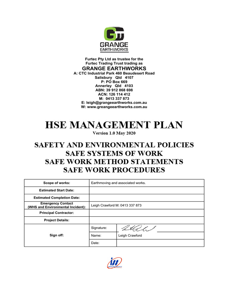 HSE-Management-Plan-version-10-140520_230922_202428 | PDF ...