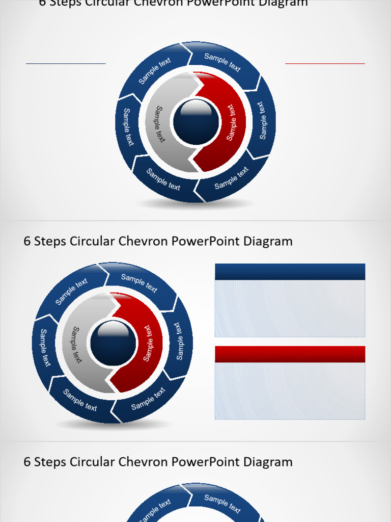 FF0072 01 Free 6 Steps Circular Chevron Diagram 16x9 | PDF