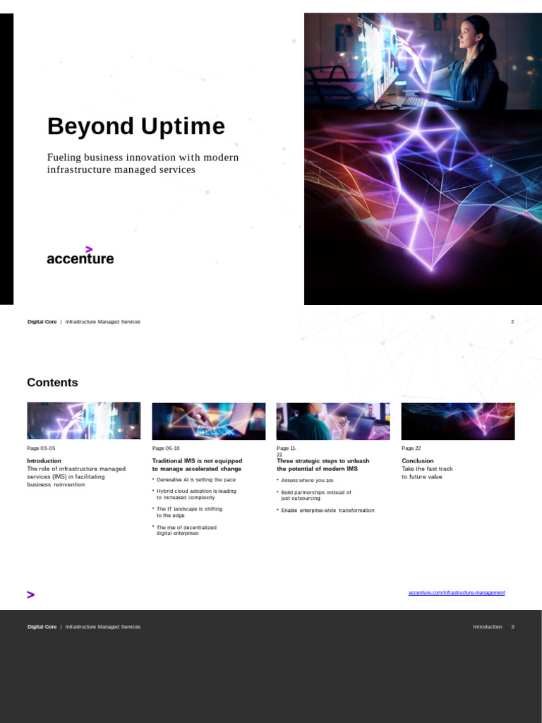 Accenture DC IMS POV Report | PDF | Cloud Computing | Computer Network
