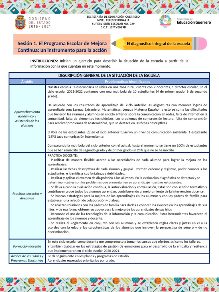 Desafíos y Estrategias en Telesecundaria | PDF | Evaluación | Maestros
