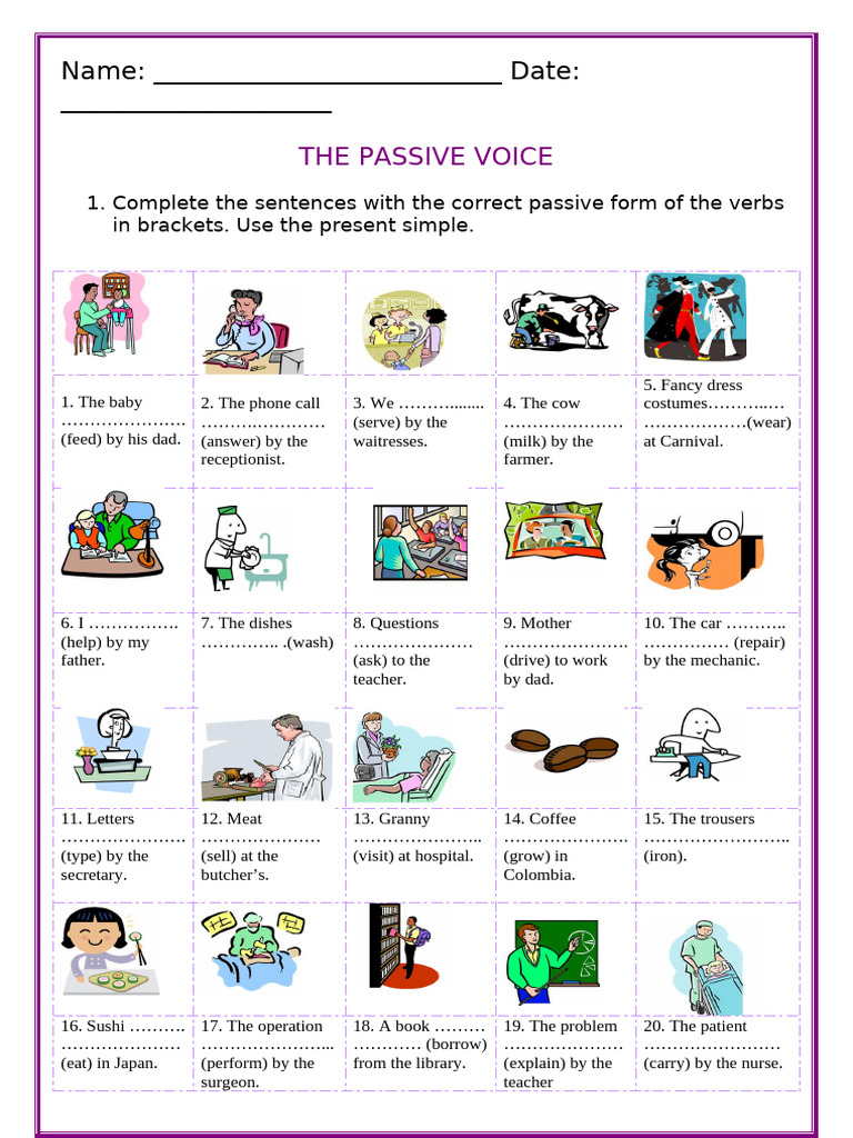 the-passive-voice-present-simple | PDF