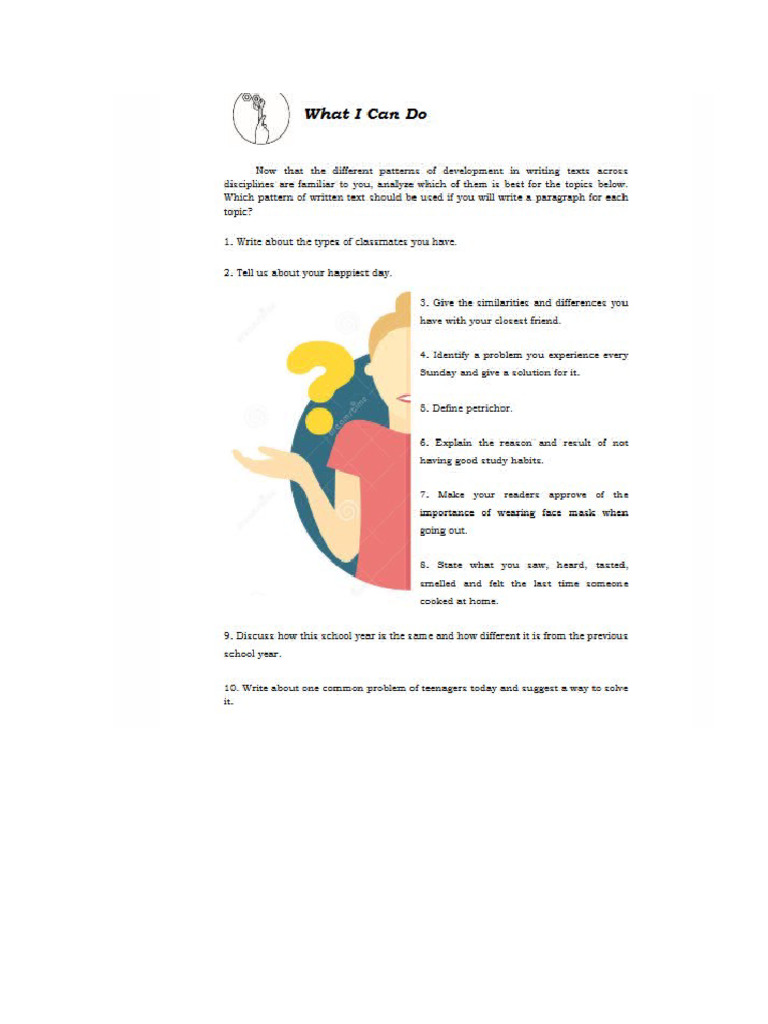 READING-AND-WRITING-PATTERNS-OF-DEVELOPMENT-IN-WRITING-ACTIVITY | PDF