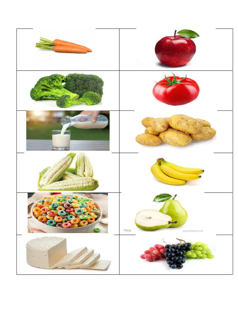 Frutas Y Verduras Pdf