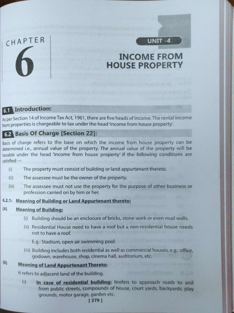Income From House Property | PDF