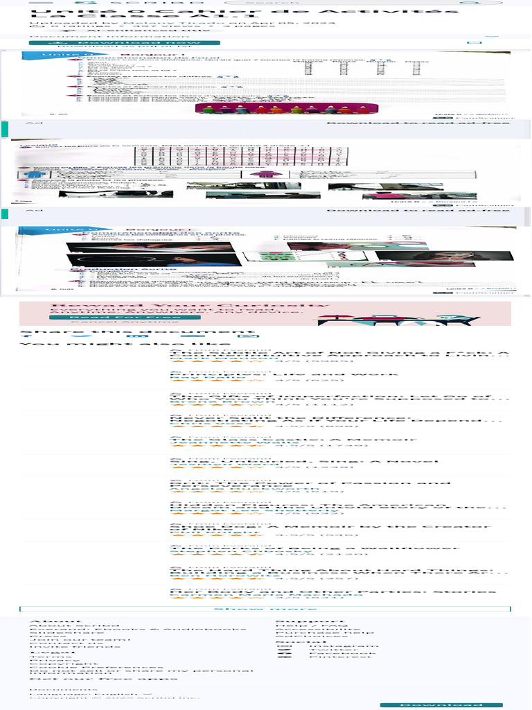 Unité 0 Cahier de Activités La Classe A1.1 PDF | PDF | Scribd