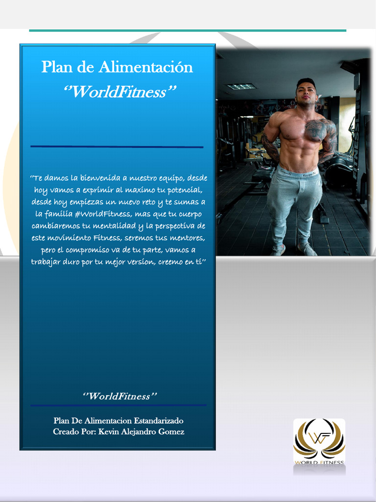 Plan World Fitness Laura Henao Marzo | PDF | Alimentos | Té
