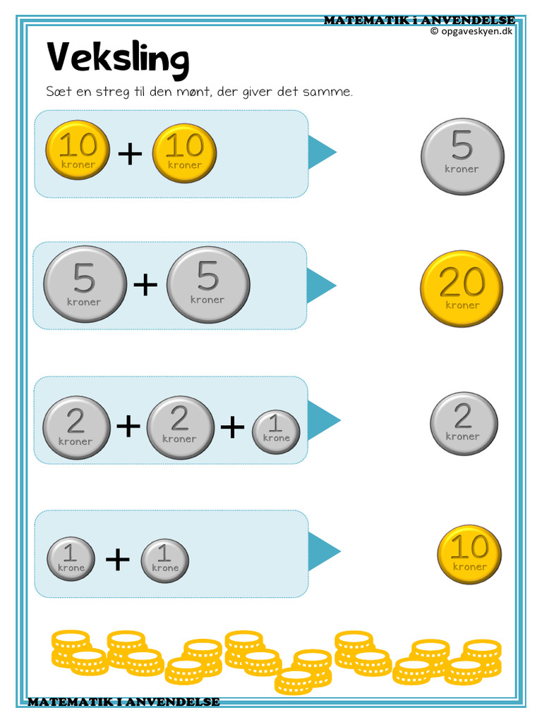 Opgaveskyen - DK Math k1 | PDF