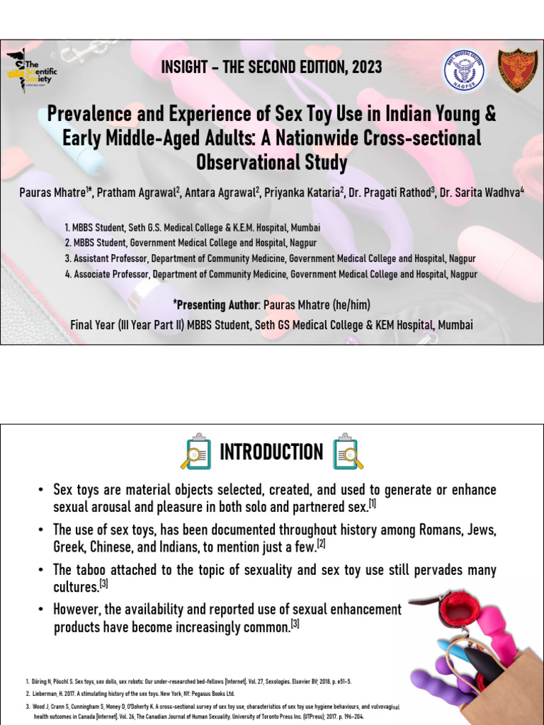 Sex Toys Research Pdf Questionnaire Intimate Relationships