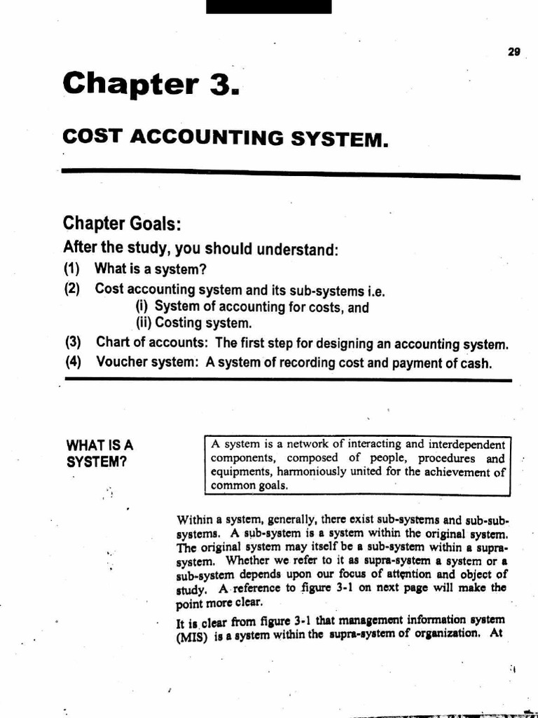Chapter 3 Cost Accounting System | PDF