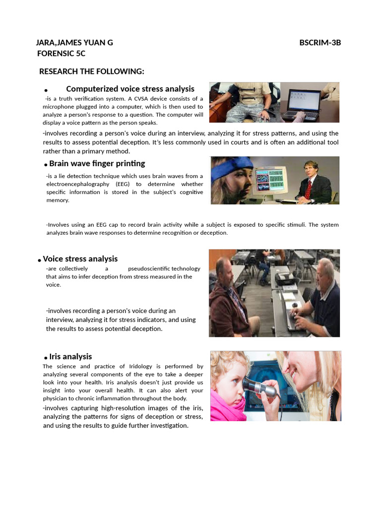 Lie detection | PDF | Electroencephalography | Neuroscience